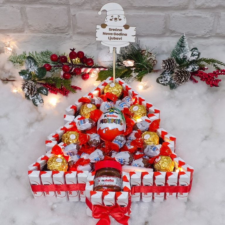Mini Bear Kinder Box raffaello sivi meda - BearBox