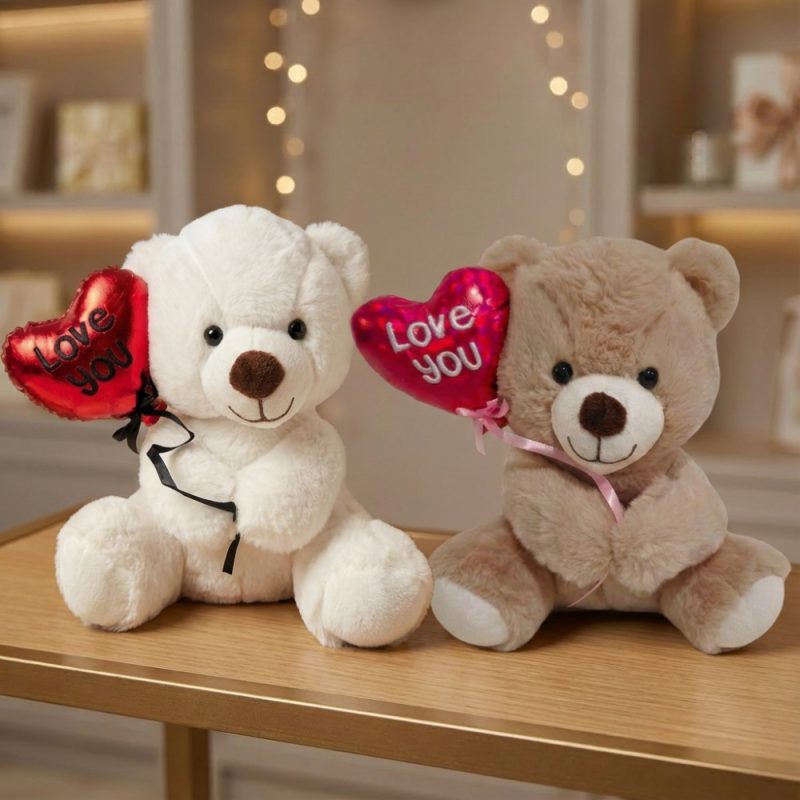 Plišani meda sa love you balonom – Meda Amore 28 cm